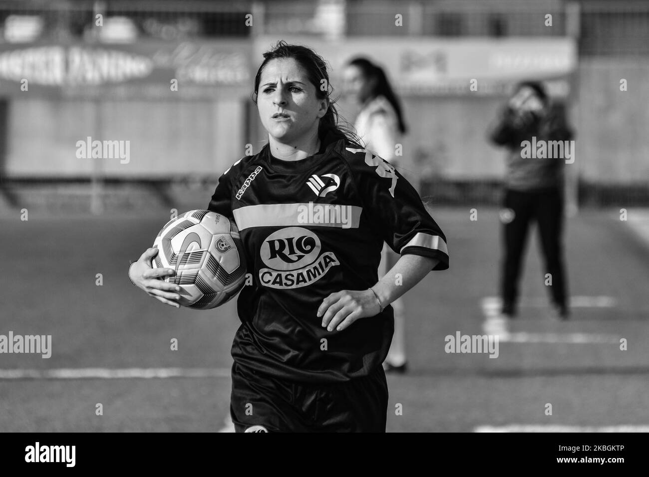 Womens football Black and White Stock Photos & Images - Alamy