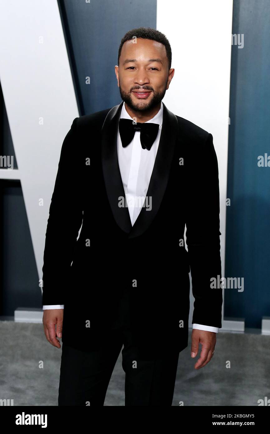 BEVERLY HILLS, LOS ANGELES, CALIFORNIA, USA - FEBRUARY 09: John Legend ...