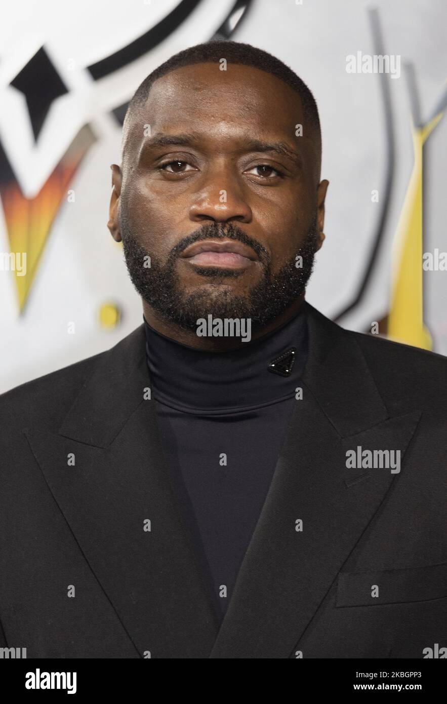 Lethal Bizzle attending the European premiere of Black Panther: Wakanda ...