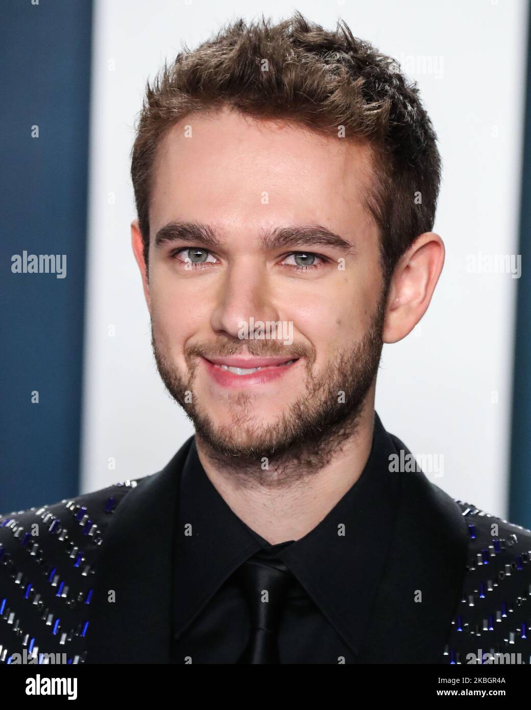 BEVERLY HILLS, LOS ANGELES, CALIFORNIA, USA - FEBRUARY 09: Zedd arrives ...