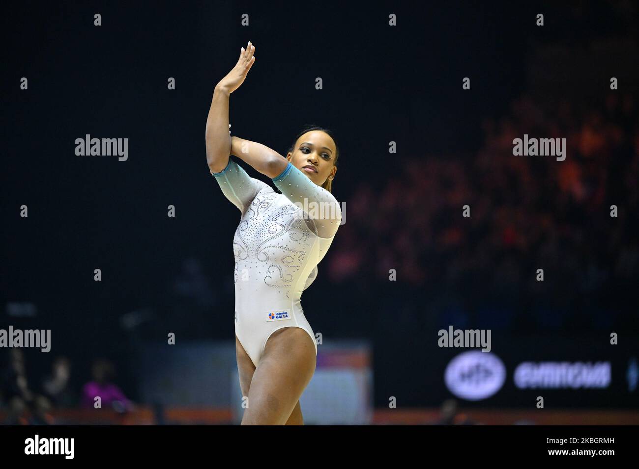 M&S Bank Arena, Liverpool, England, November 03, 2022, Rebeca Andrade ...