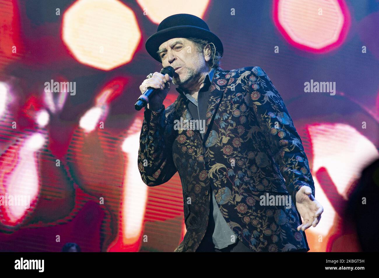 Spanish singer and songwriter Joaquin Sabina performs on stage at ...
