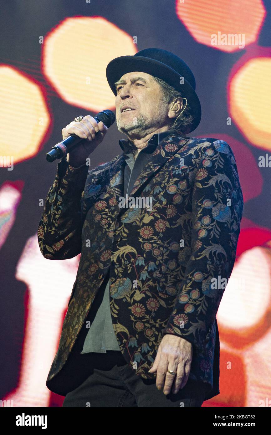 Spanish singer and songwriter Joaquin Sabina performs on stage at ...