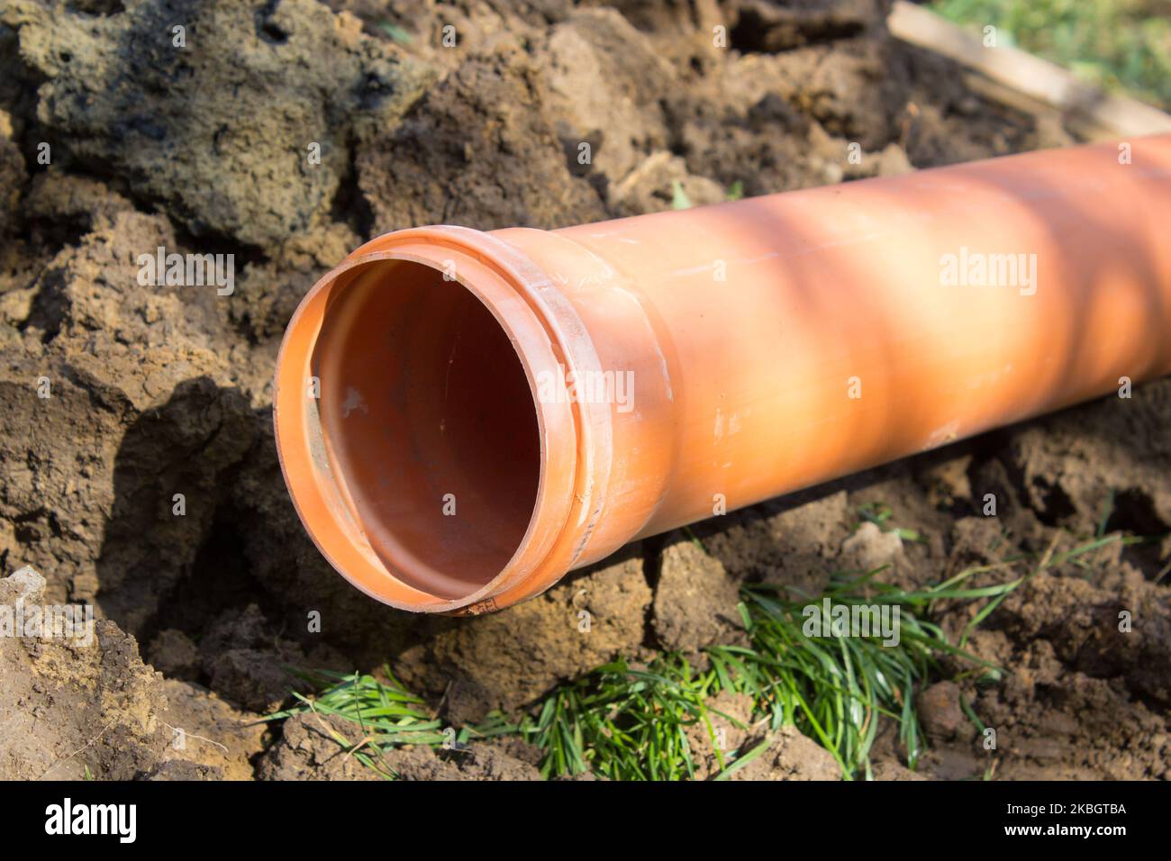 Orange plastic pipe hi-res stock photography and images - Alamy