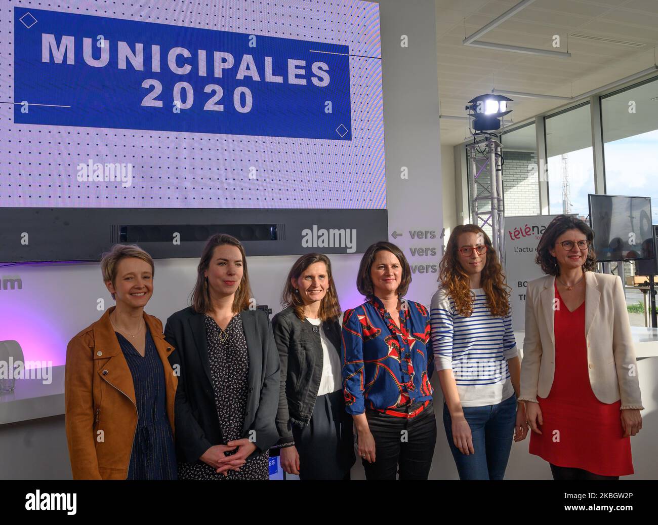 From left to right: Laurence Garnier (Les RÃ©publicains), Julie ...
