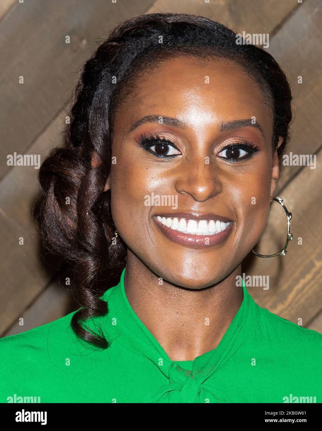 MANHATTAN, NEW YORK CITY, NEW YORK, USA - FEBRUARY 12: Actress Issa Rae ...