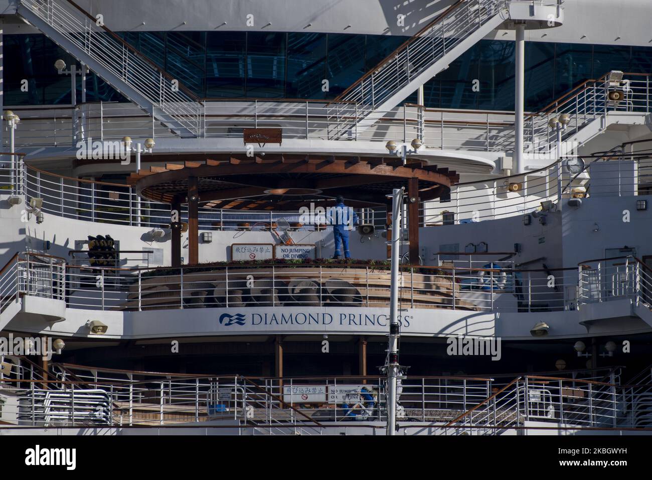 Cabins balconies hi-res stock photography and images - Alamy
