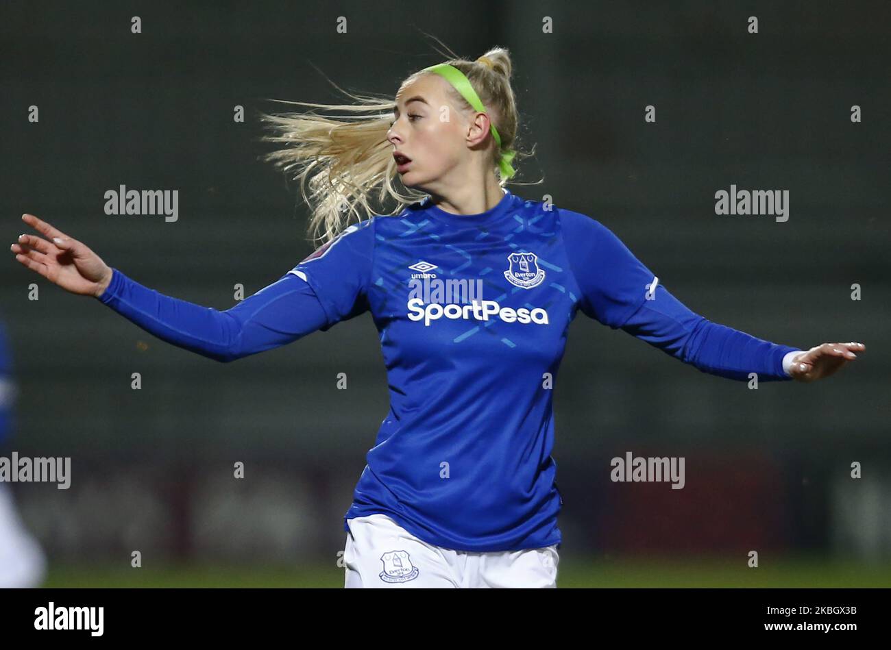 Chloe Kelly of Everton Ladies in action during Barclays FA Women's ...