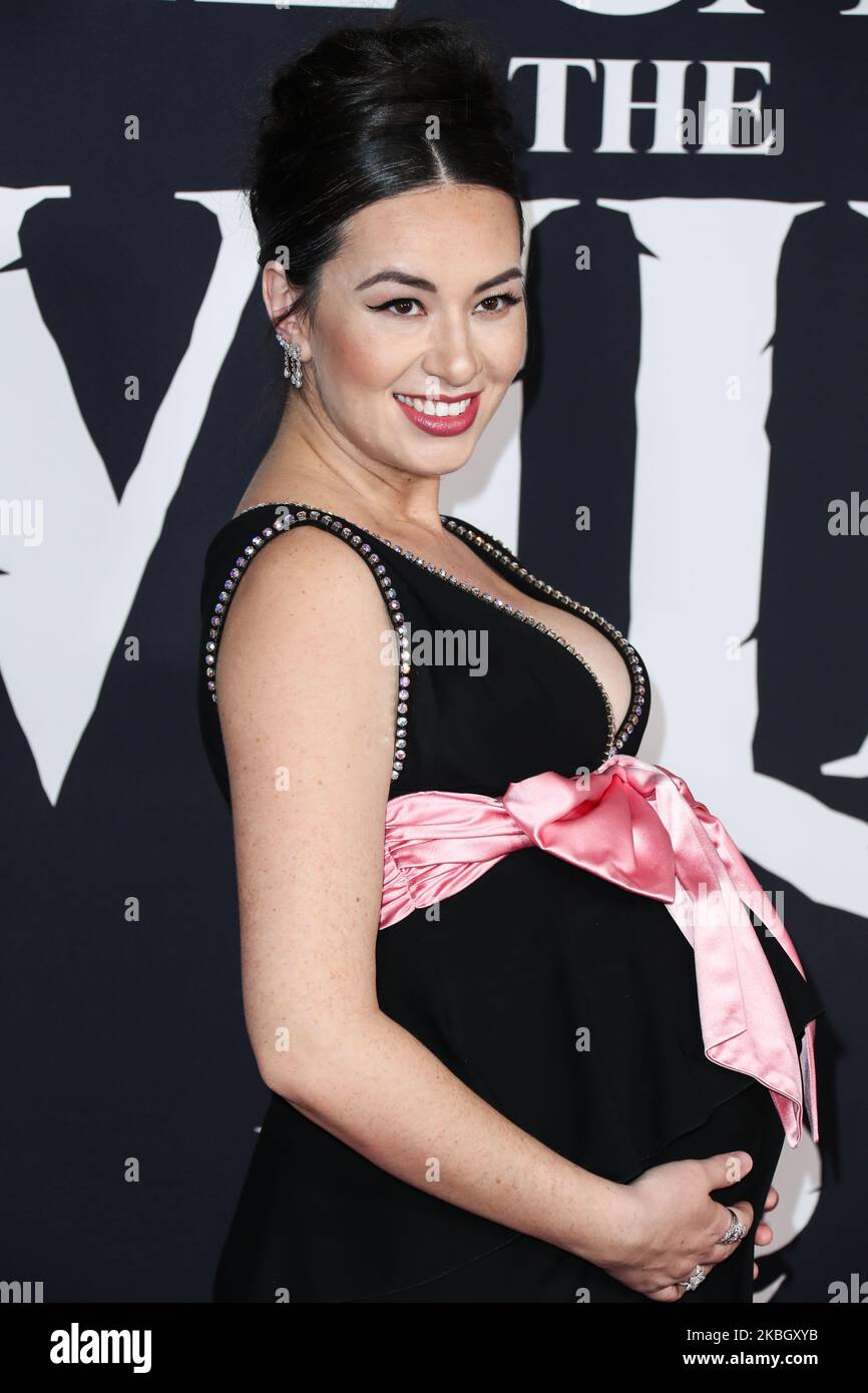 HOLLYWOOD, LOS ANGELES, CALIFORNIA, USA - FEBRUARY 13: Actress Cara Gee ...