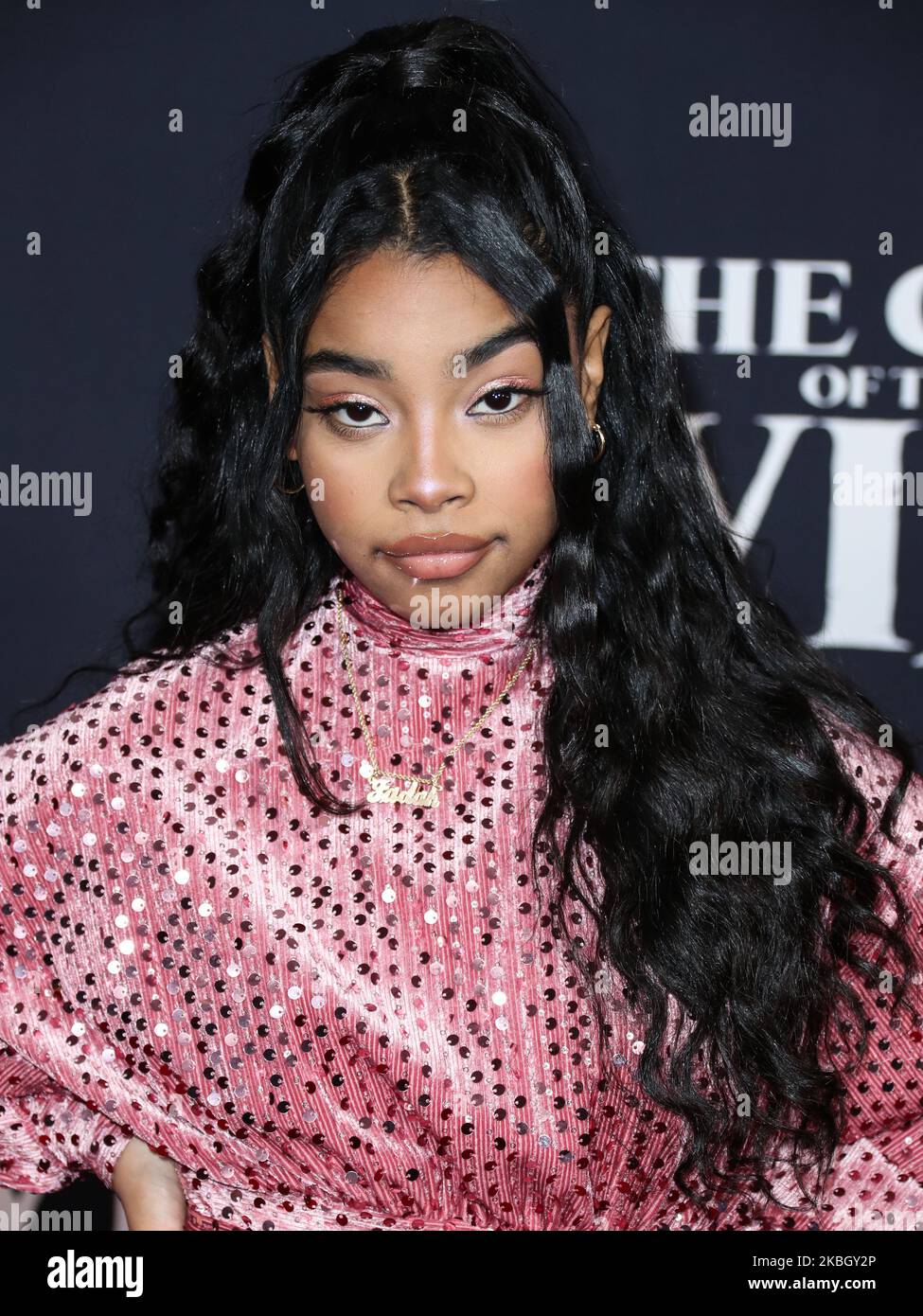 HOLLYWOOD, LOS ANGELES, CALIFORNIA, USA - FEBRUARY 13: Jadah Marie ...
