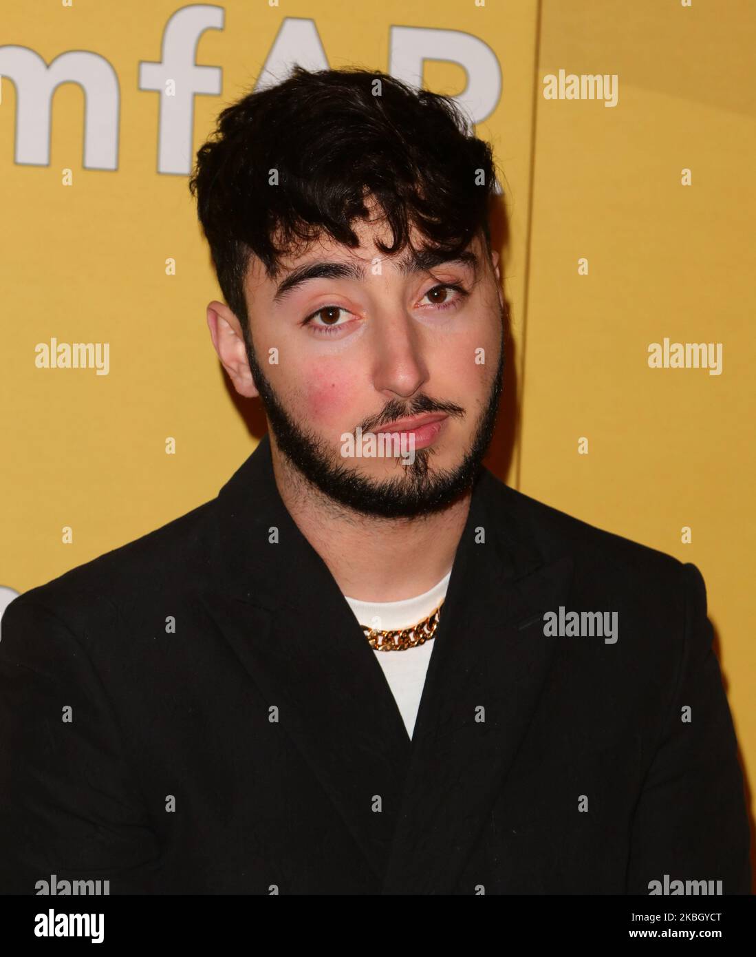 West Hollywood, USA. 03rd Nov, 2022. Zak Bia arrives at The amfAR Gala ...