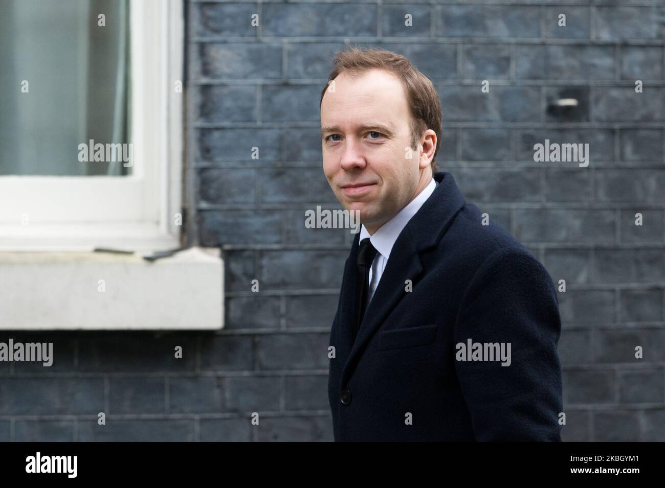 Secretary of State for Health and Social Care Matt Hancock arrives in ...
