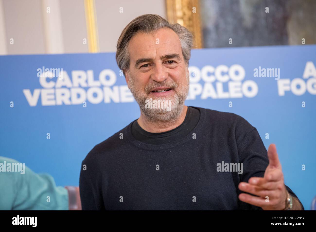 Max Tortora attends the ''Si Vive Una Volta Sola'' photocall at The St ...