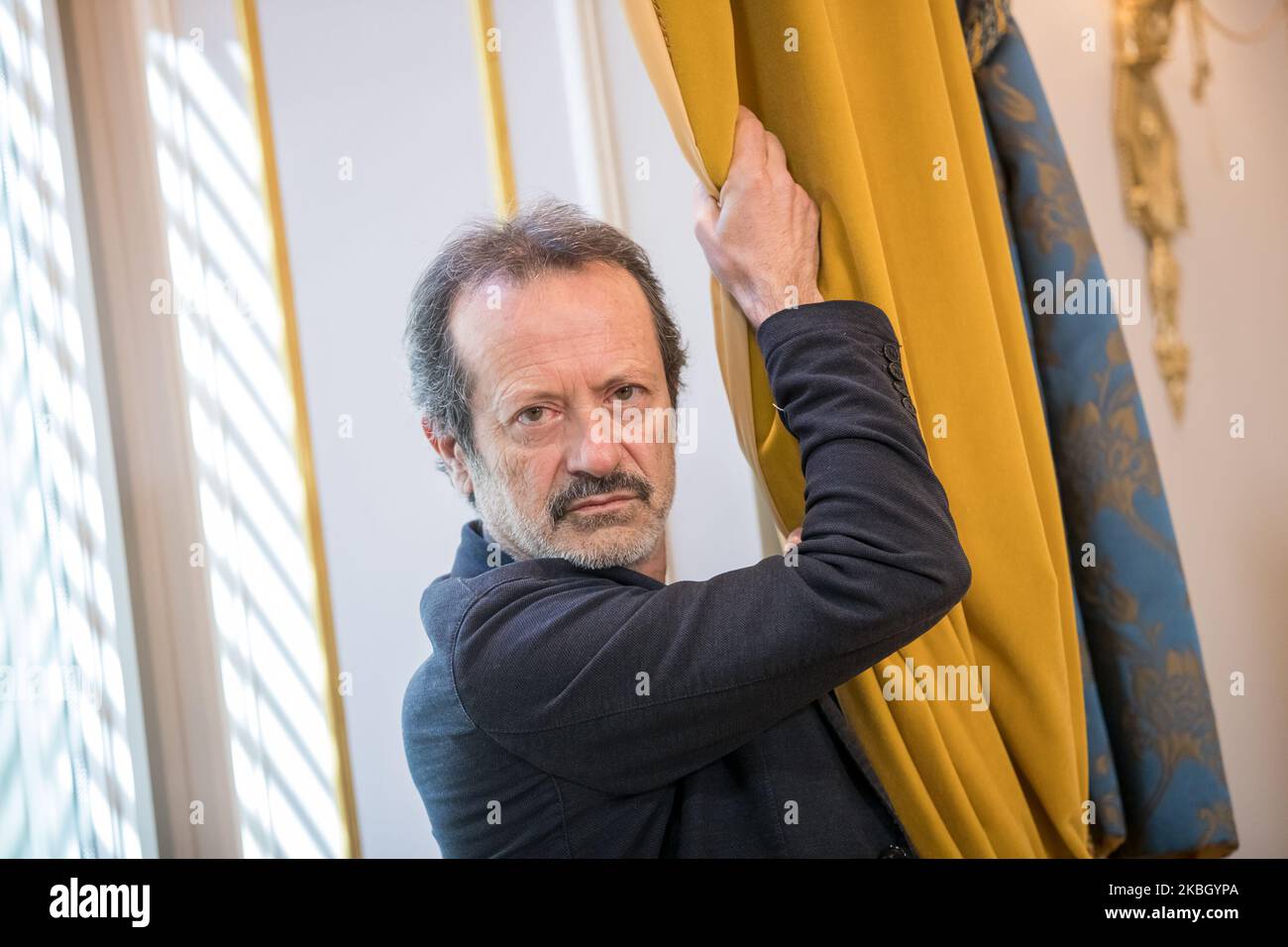 Rocco Papaleo attends the ''Si Vive Una Volta Sola'' photocall at The ...