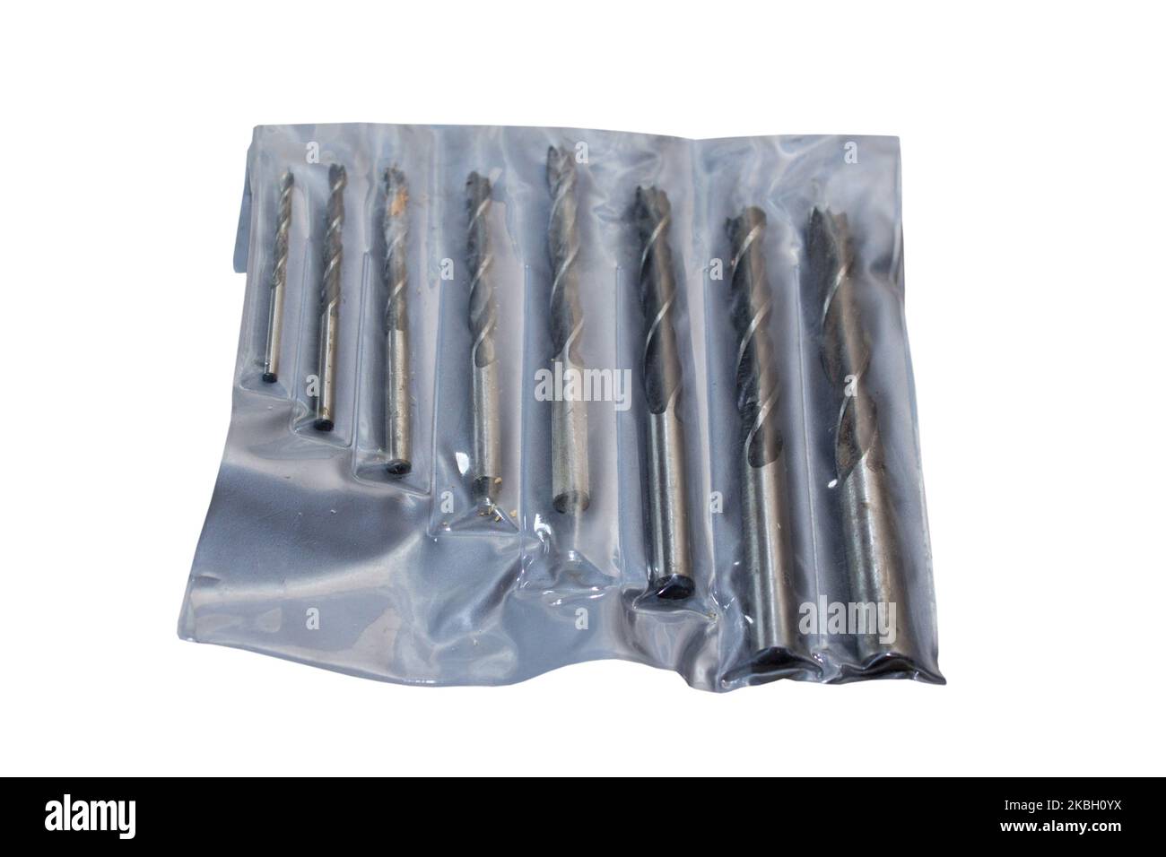 packaging drill isolated on white background for building Stock Photo ...