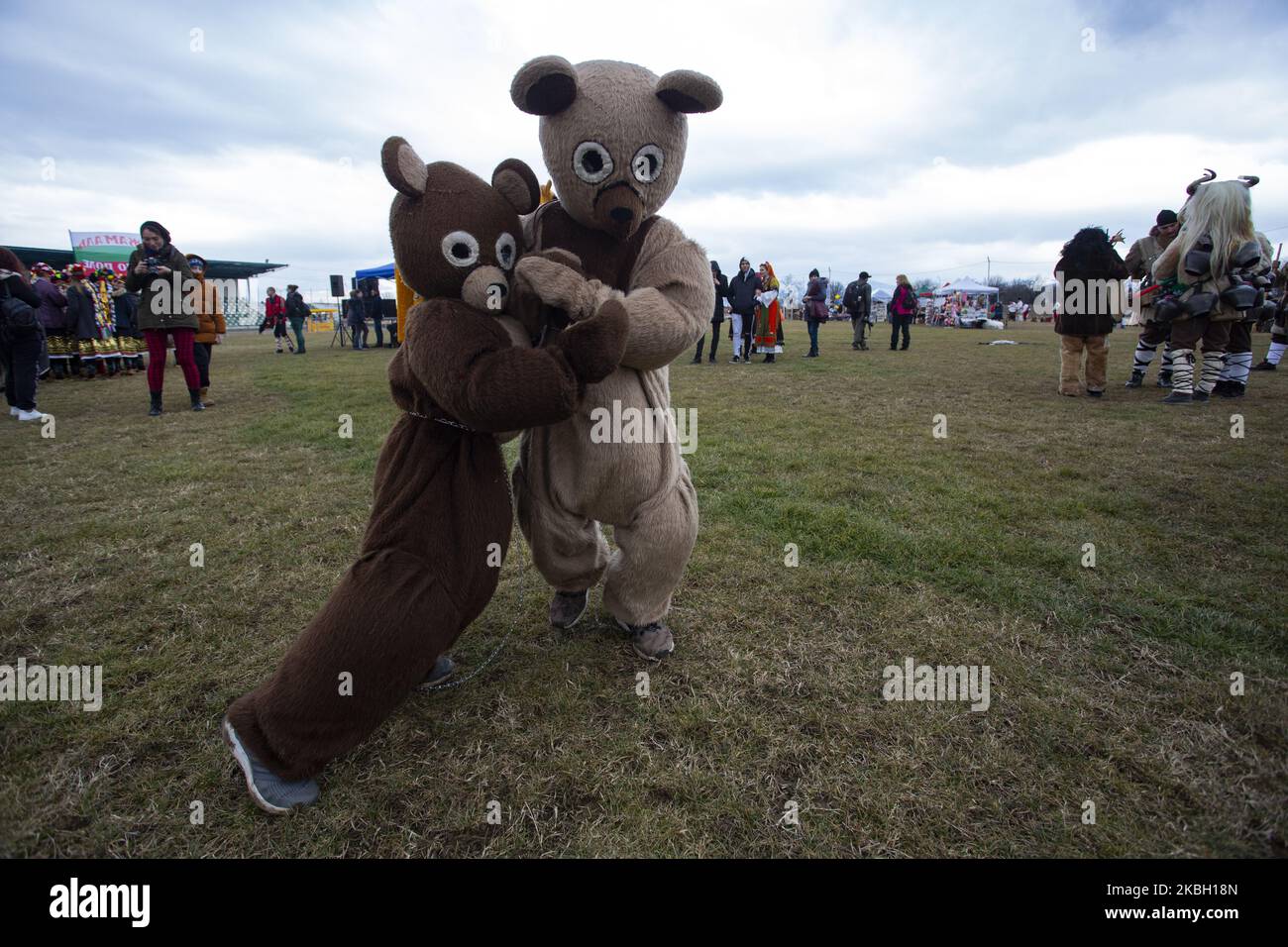 4th Festival of masquerade games in Elin Pelin, Bulgaria, 15 February ...