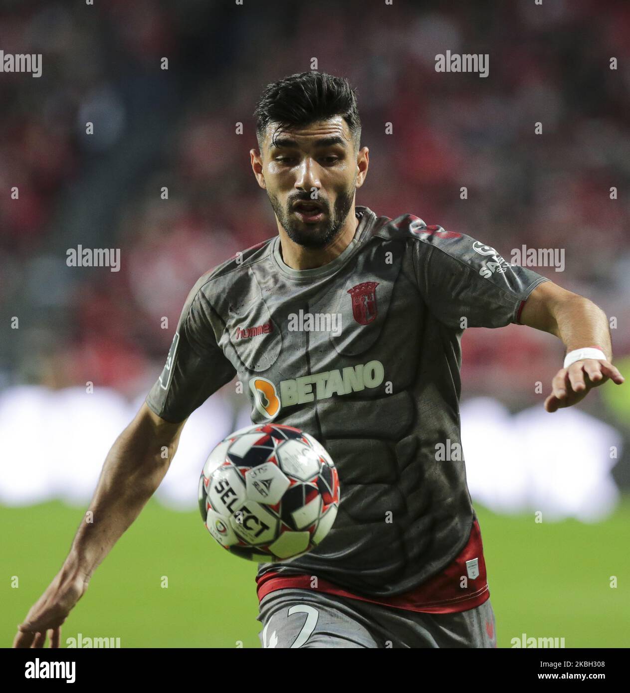 Ricardo Esgaio of SC Braga in action during the Liga NOS match between ...