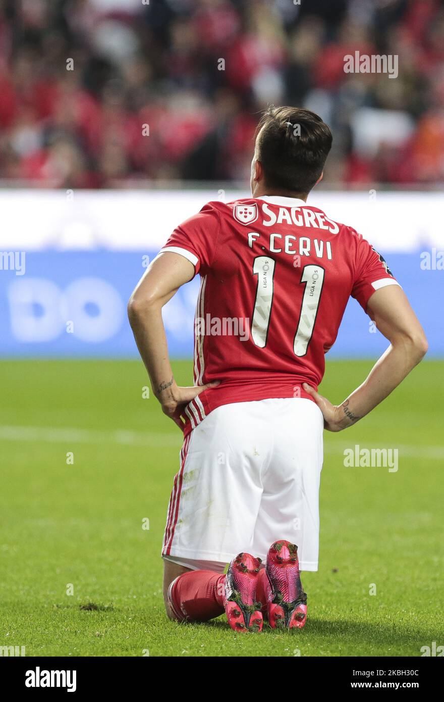 Franco Cervi of SL Benfica during the Liga NOS match between SL Benfica ...