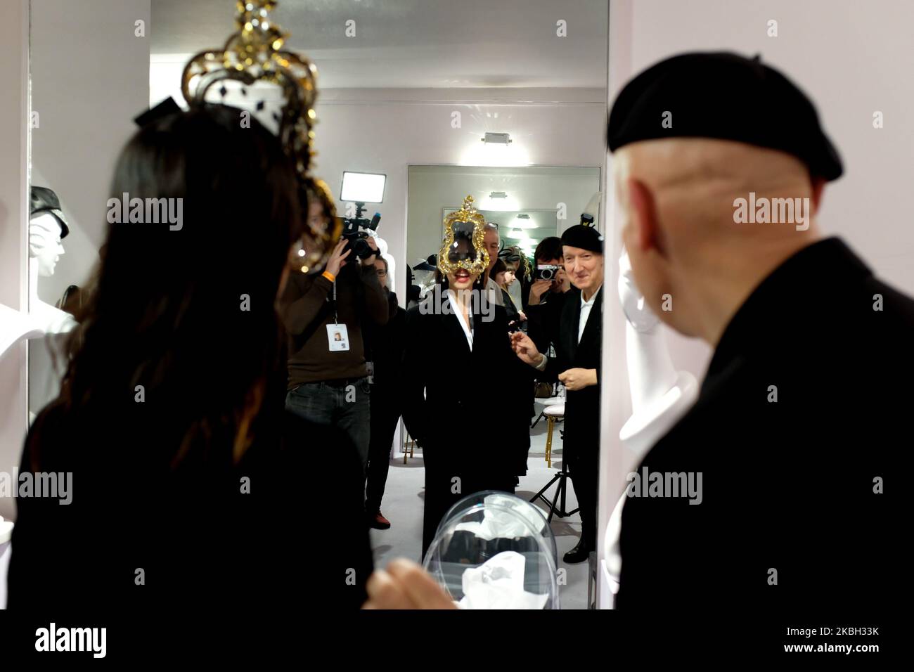 Designer Stephen Jones at the Stephen Jones Millinery Presentation ...