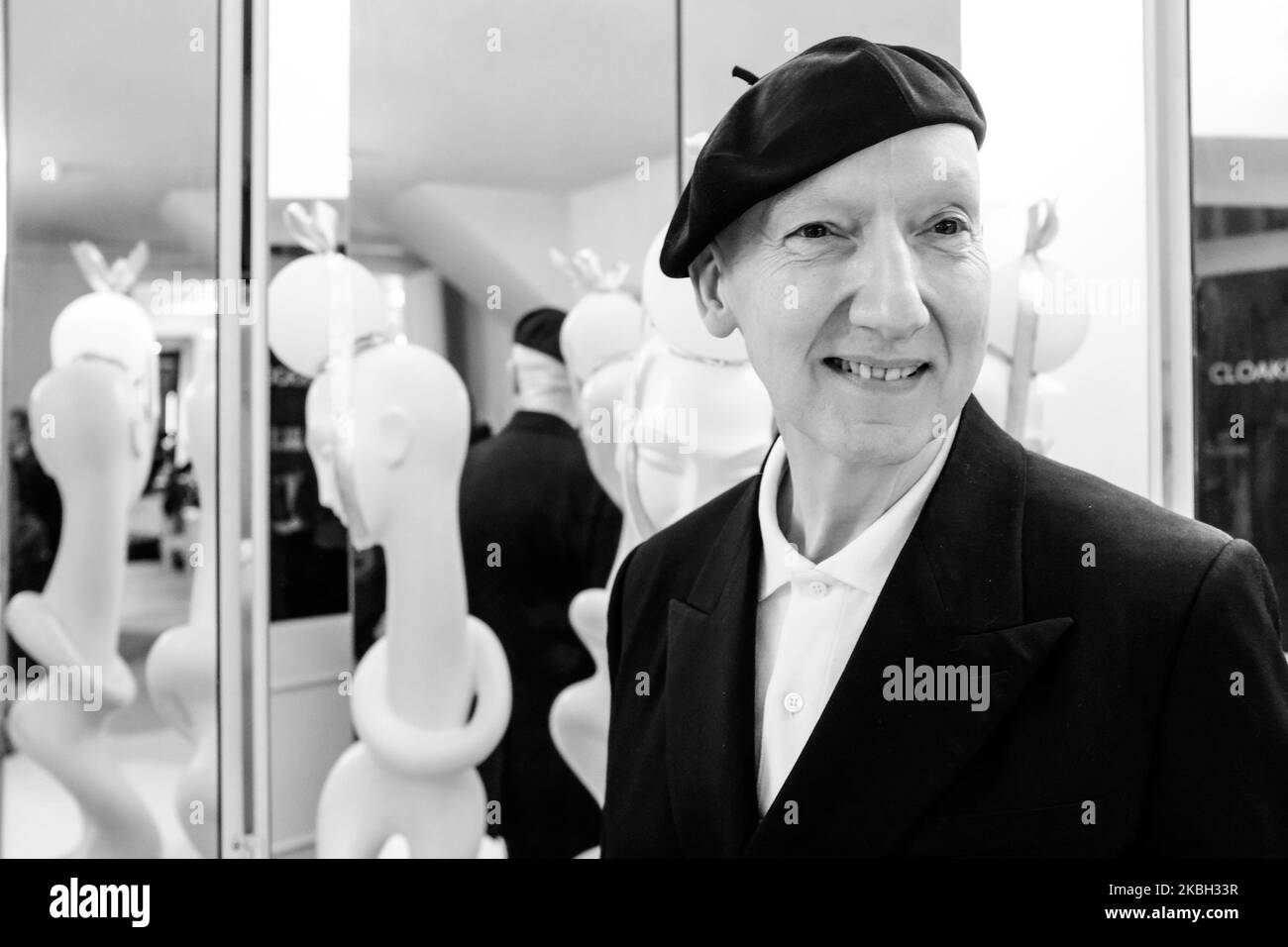 (EDITOR'S NOTE: Image was converted to black and white) Designer ...