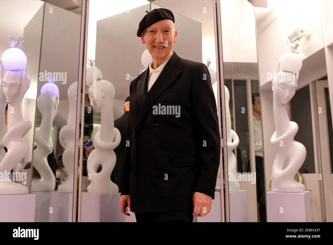 Designer Stephen Jones at the Stephen Jones Millinery Presentation ...