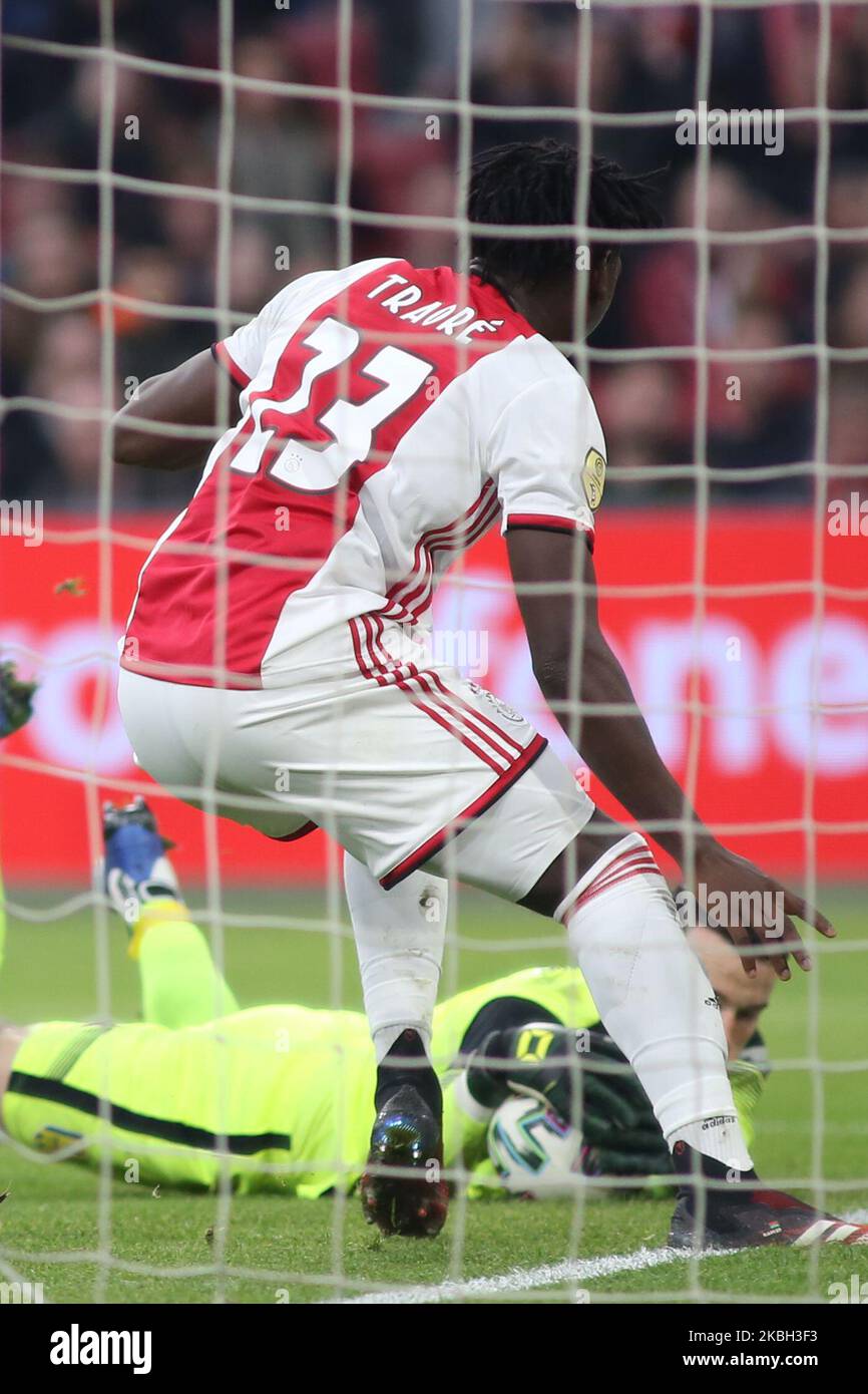 Etienne Vaessen (RKC Waalwijk) controls the ball during the 2019/20 Eredivisie fixture between ...