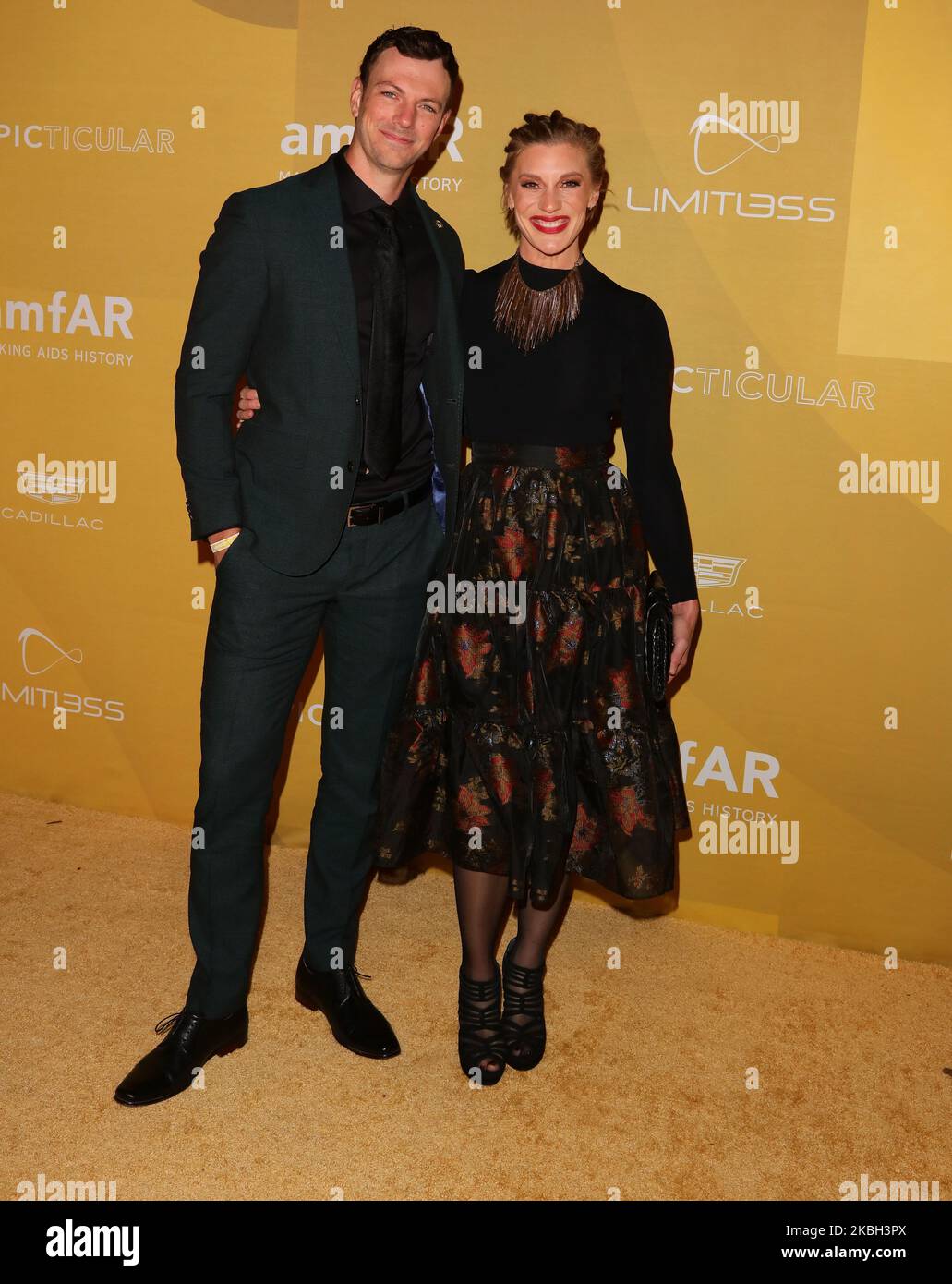 West Hollywood, USA. 03rd Nov, 2022. Katee Sackoff, Robin Gadsby ...