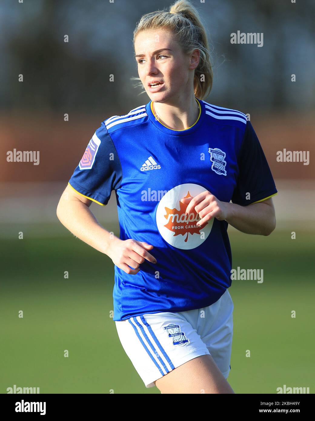 Emma Kelly of Birmingham City during the SSE Women's FA Cup Fifth Round ...