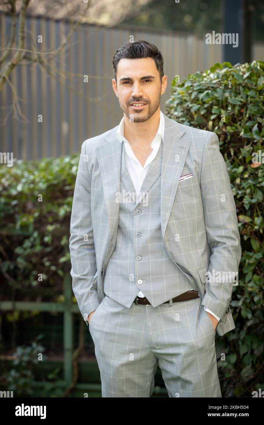 Fabio La Fata attends the photocall of the new Fiction TV '' La Vita ...