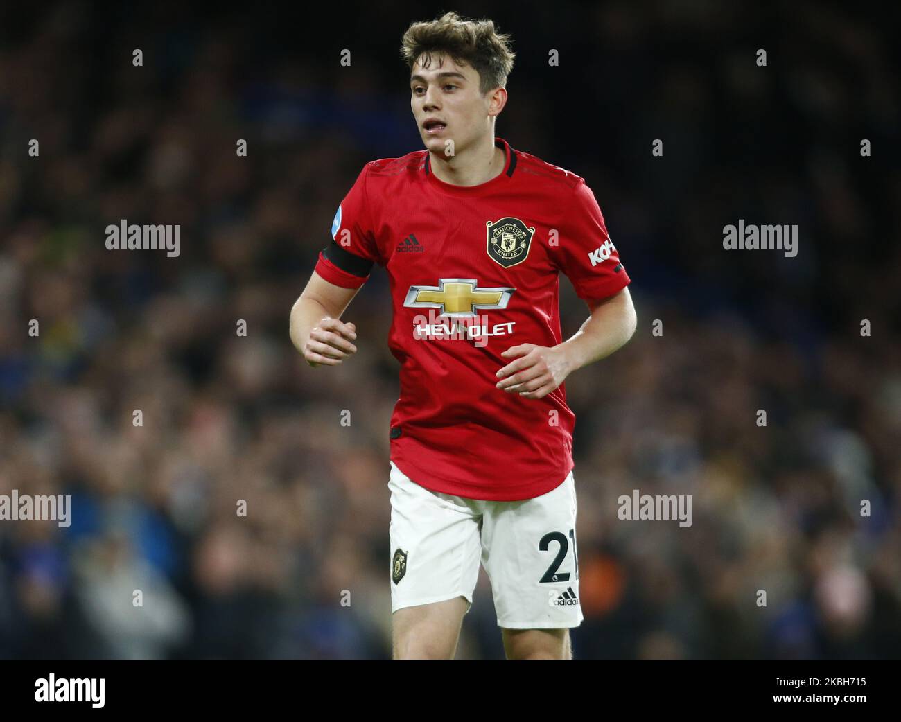 Manchester United's Daniel James in action during English Premier ...