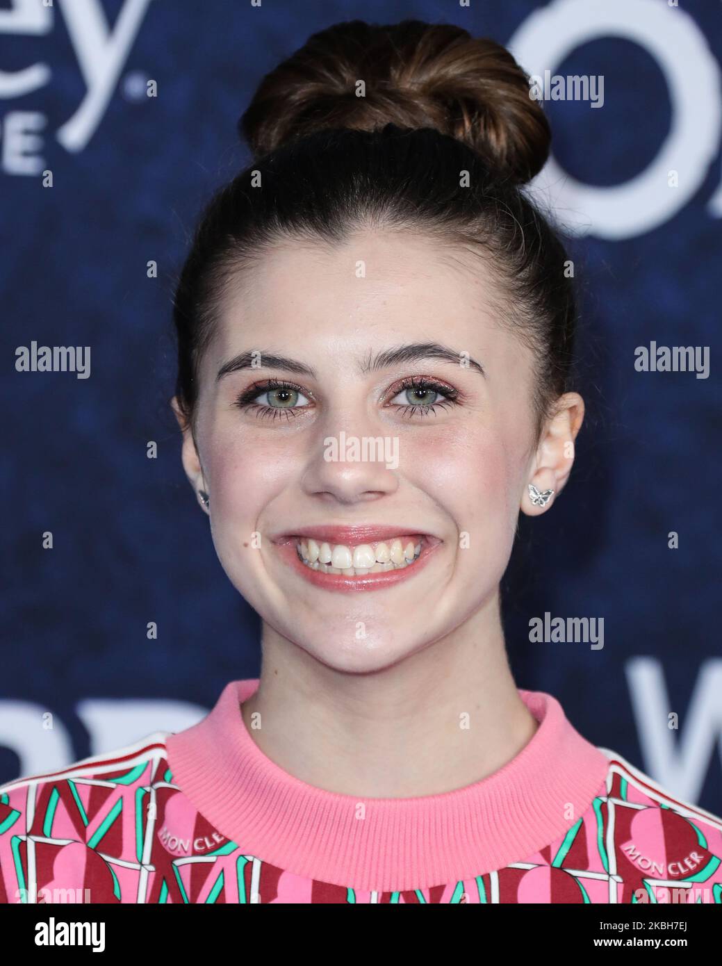 HOLLYWOOD, LOS ANGELES, CALIFORNIA, USA - FEBRUARY 18: Mia Sinclair ...