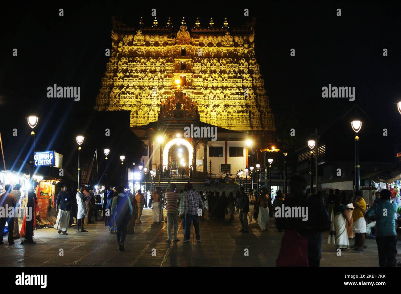 Padmanabhaswamy temple vault hi-res stock photography and images - Alamy