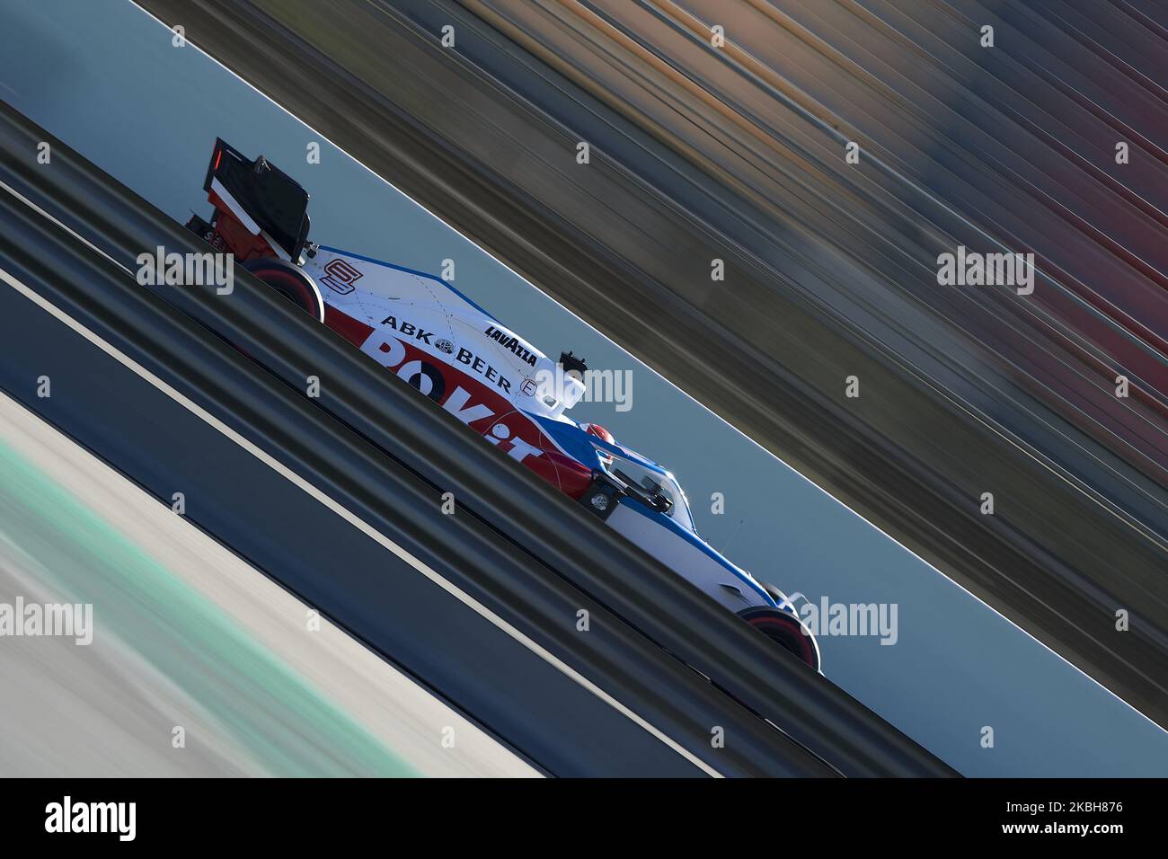George Russell of United Kingdom driving the (63) ROKiT Williams Racing ...