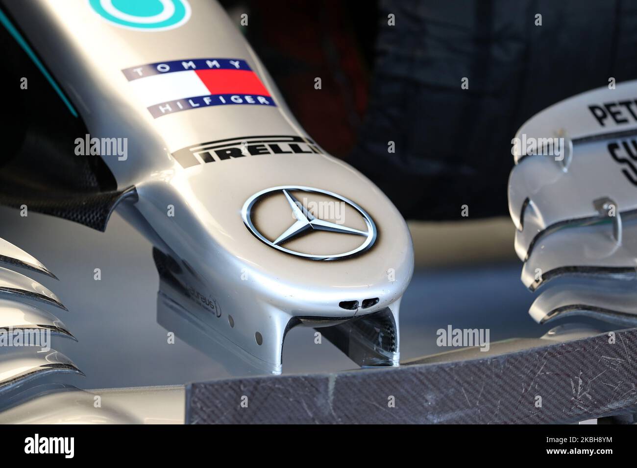 The Mercedes W11 of Lewis Hamilton during the day 1 of the formula 1 ...