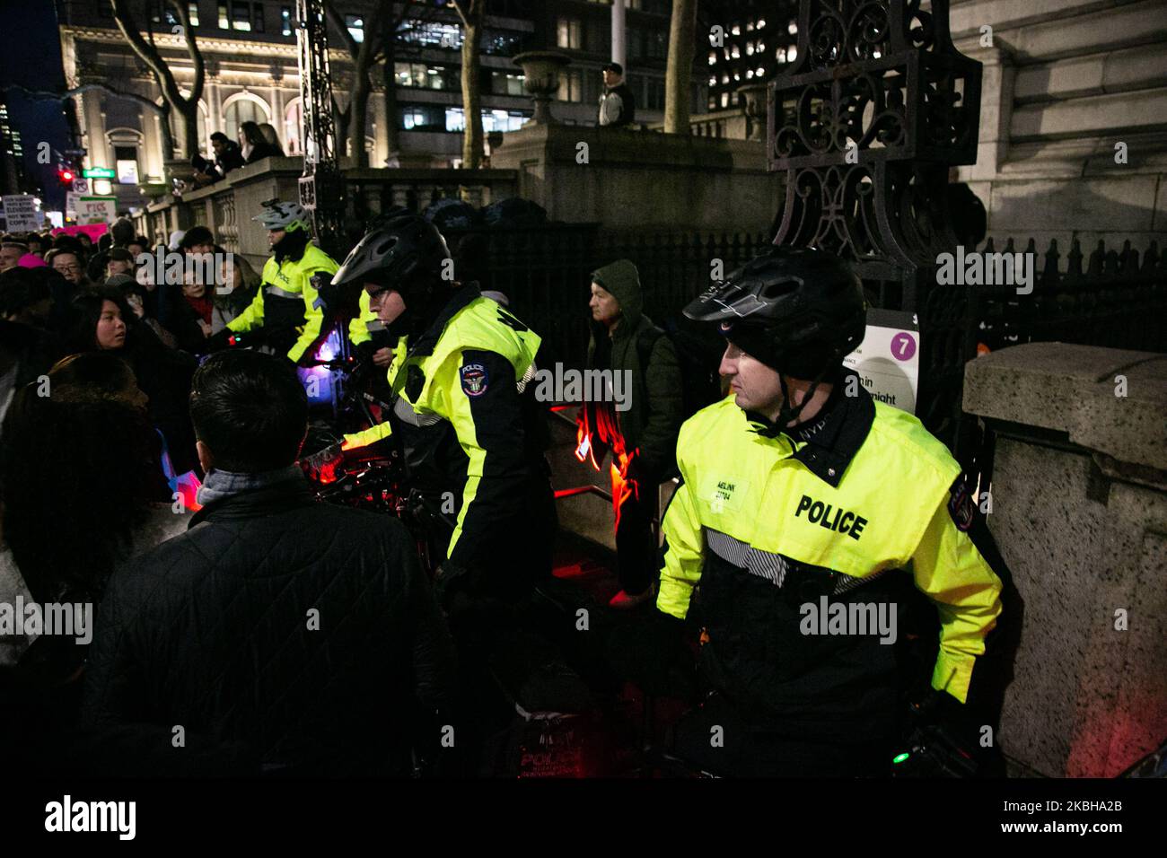 Thousands of demonstrators took to Grand Central in New York City and ...