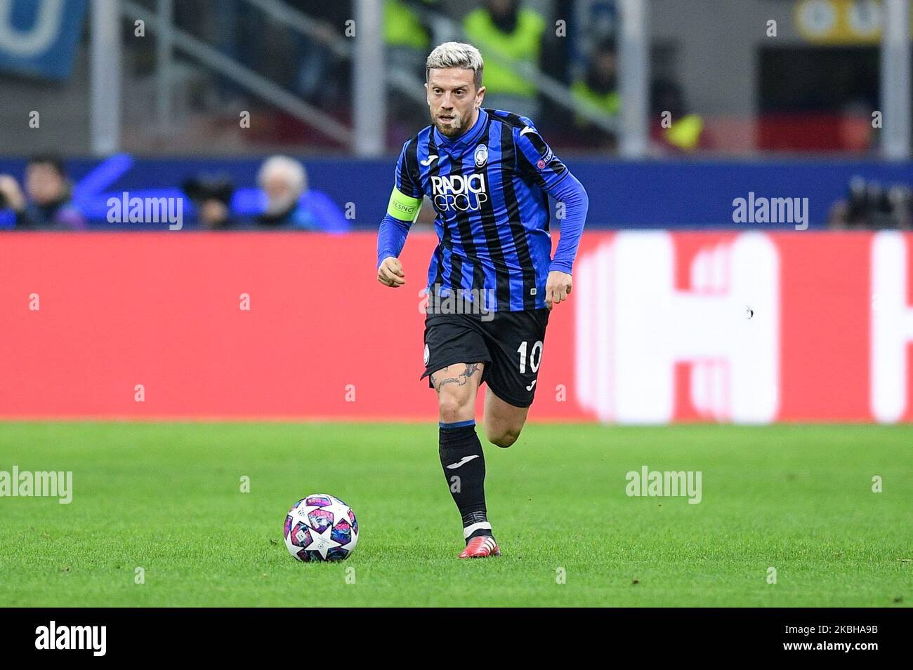 Alejandro Gomez of Atalanta during the UEFA Champions League Round of ...