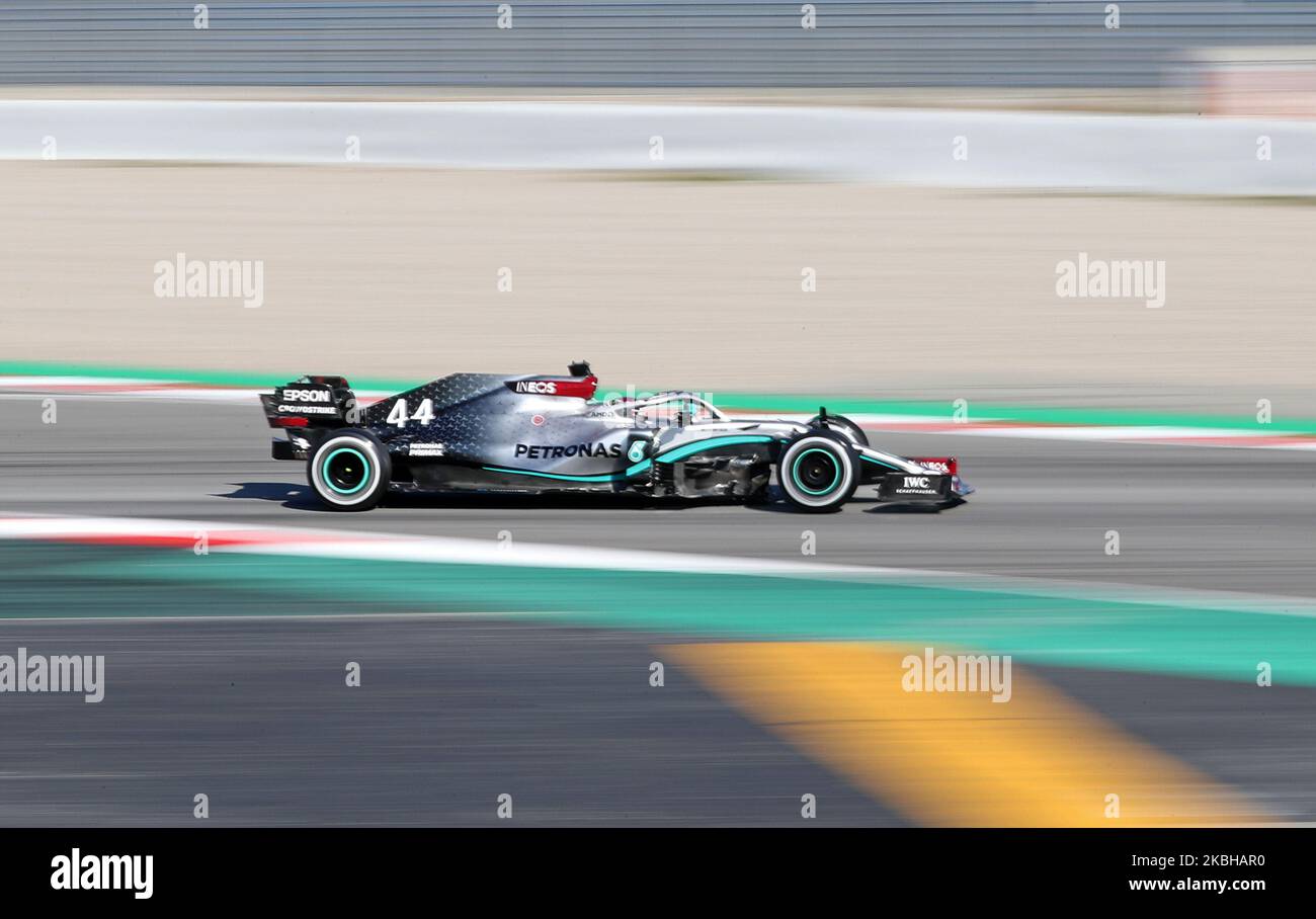 The Mercedes W11 of Lewis Hamilton during the day 1 of the formula 1 ...