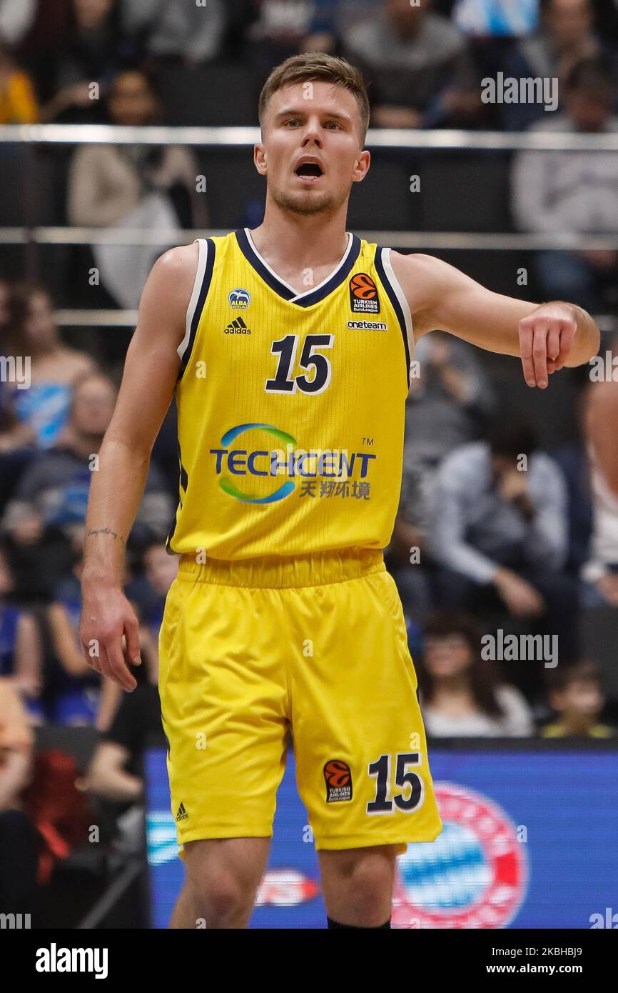 Martin hermannsson of alba berlin gestures hi-res stock photography and ...
