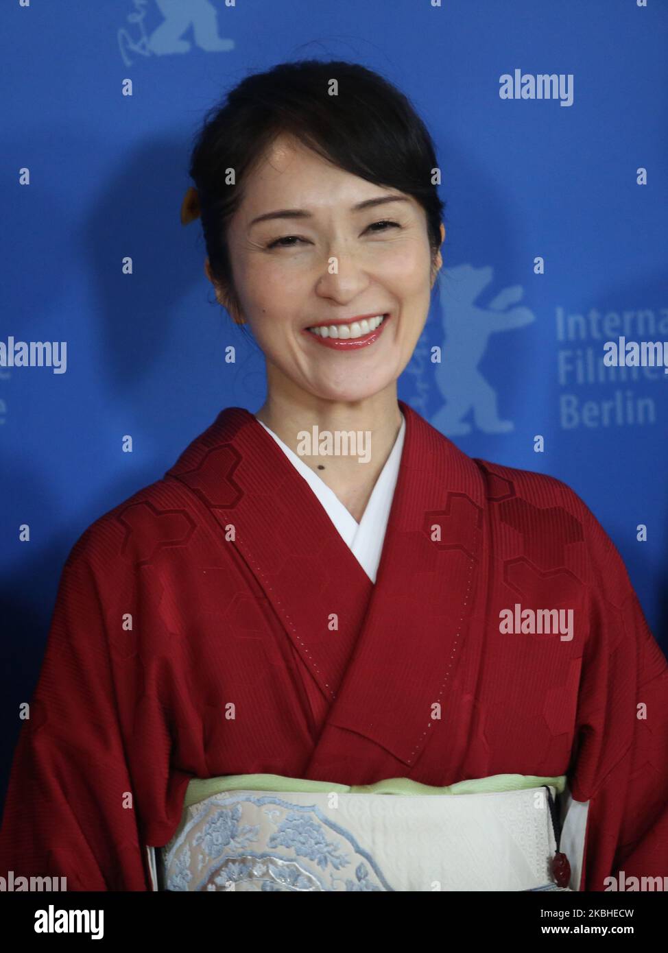 Akiko Iwase, Actress attends a photo call of Minamata during 70th Berlinale International Film ...