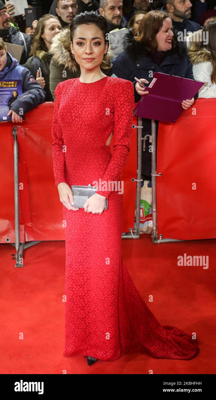 Minami arrives on a red carper before the screening of Minamata mocie ...