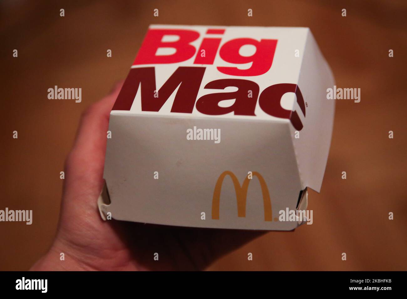 Mcdonalds big mac box hi-res stock photography and images - Alamy