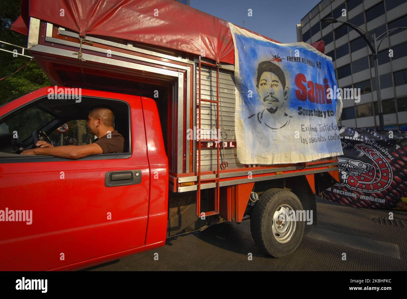 Murder of environmental activist samir flores hi-res stock photography ...