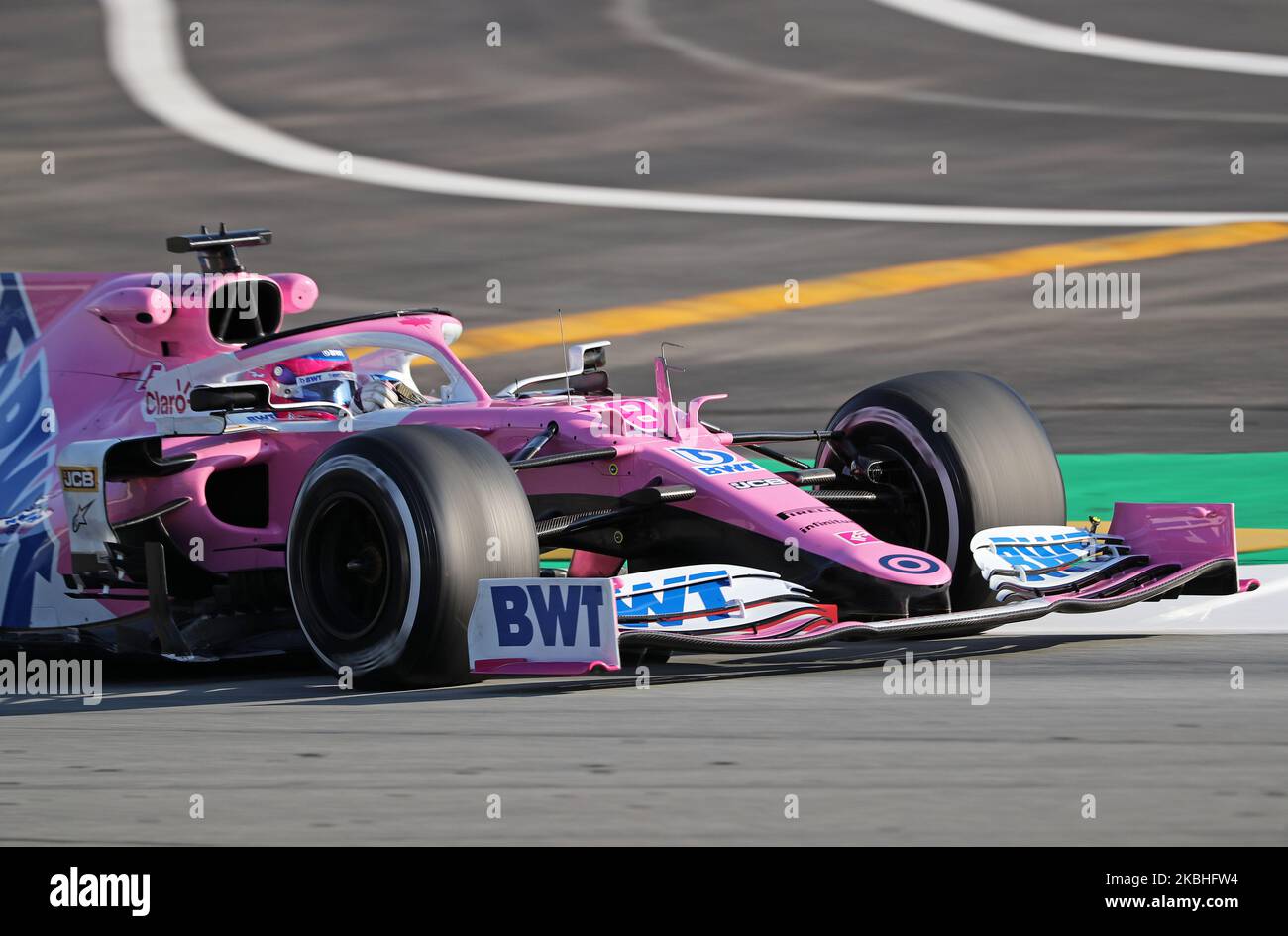 Lance Stroll and the Racing Point RP20 during the day 3 of the formula ...
