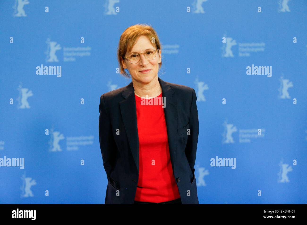 Director Kelly Reichardt attends a photo call before a press conference ...