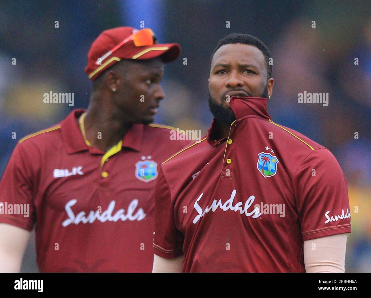 West indies cricket captain kiron pollard hi-res stock photography and ...