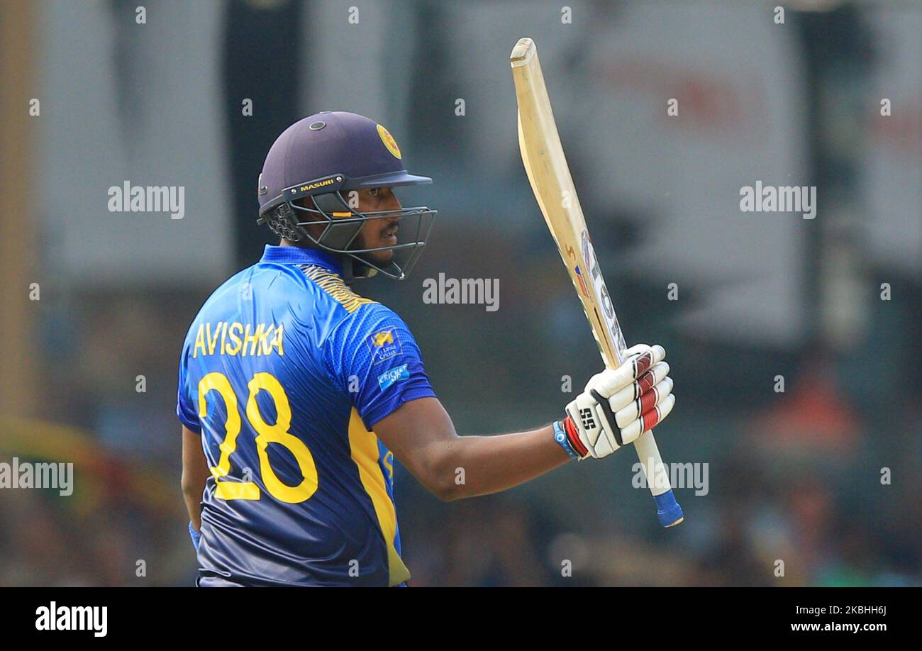 Sri lankan cricketer avishka fernando hi-res stock photography and ...