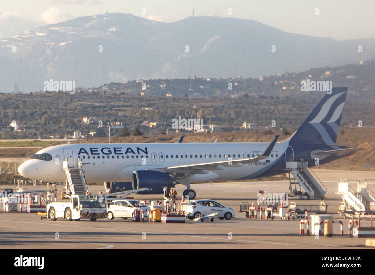 Brand new airbus a320neo airplane hi-res stock photography and images ...