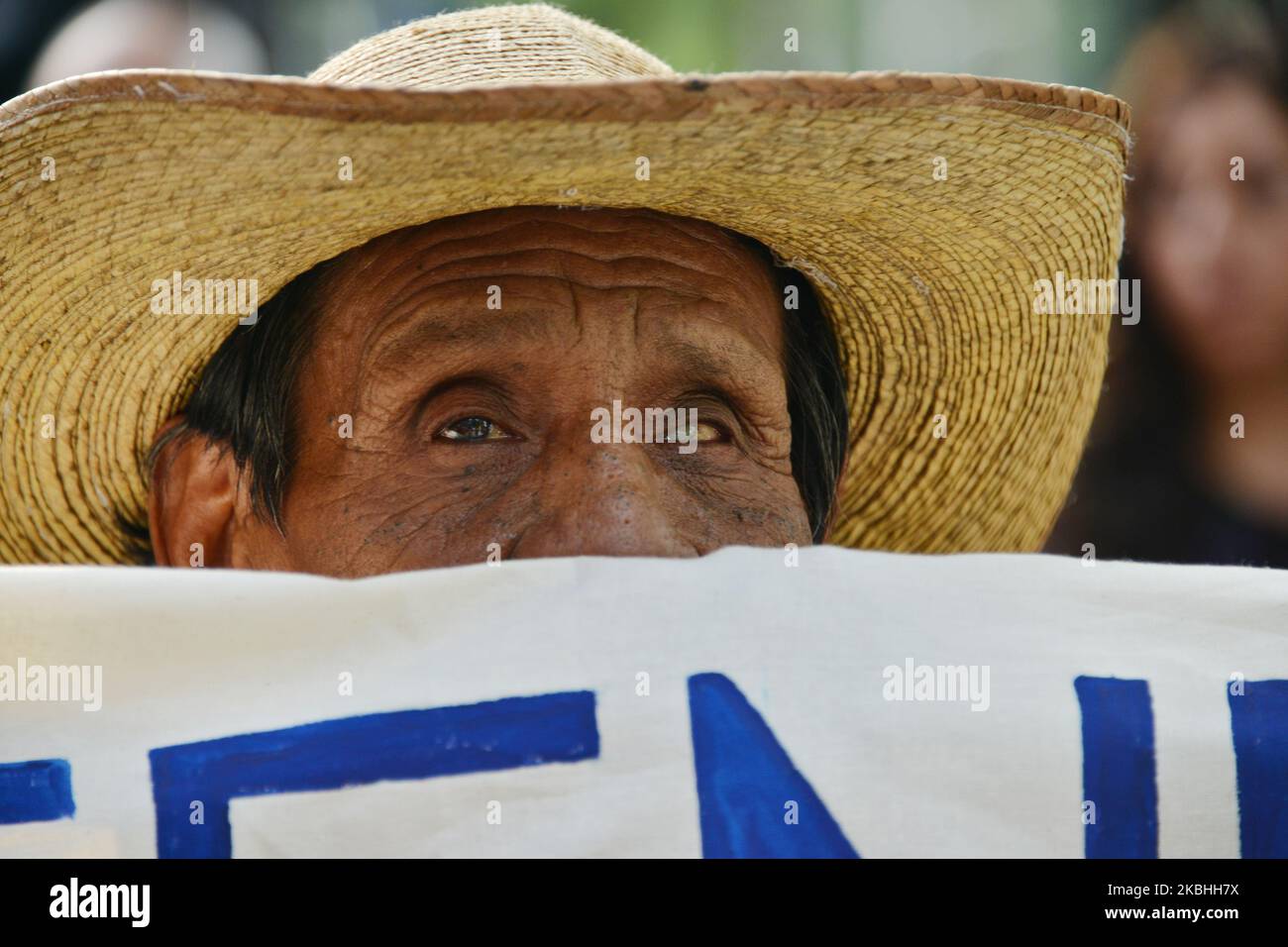 Murder of environmental activist samir flores hi-res stock photography ...
