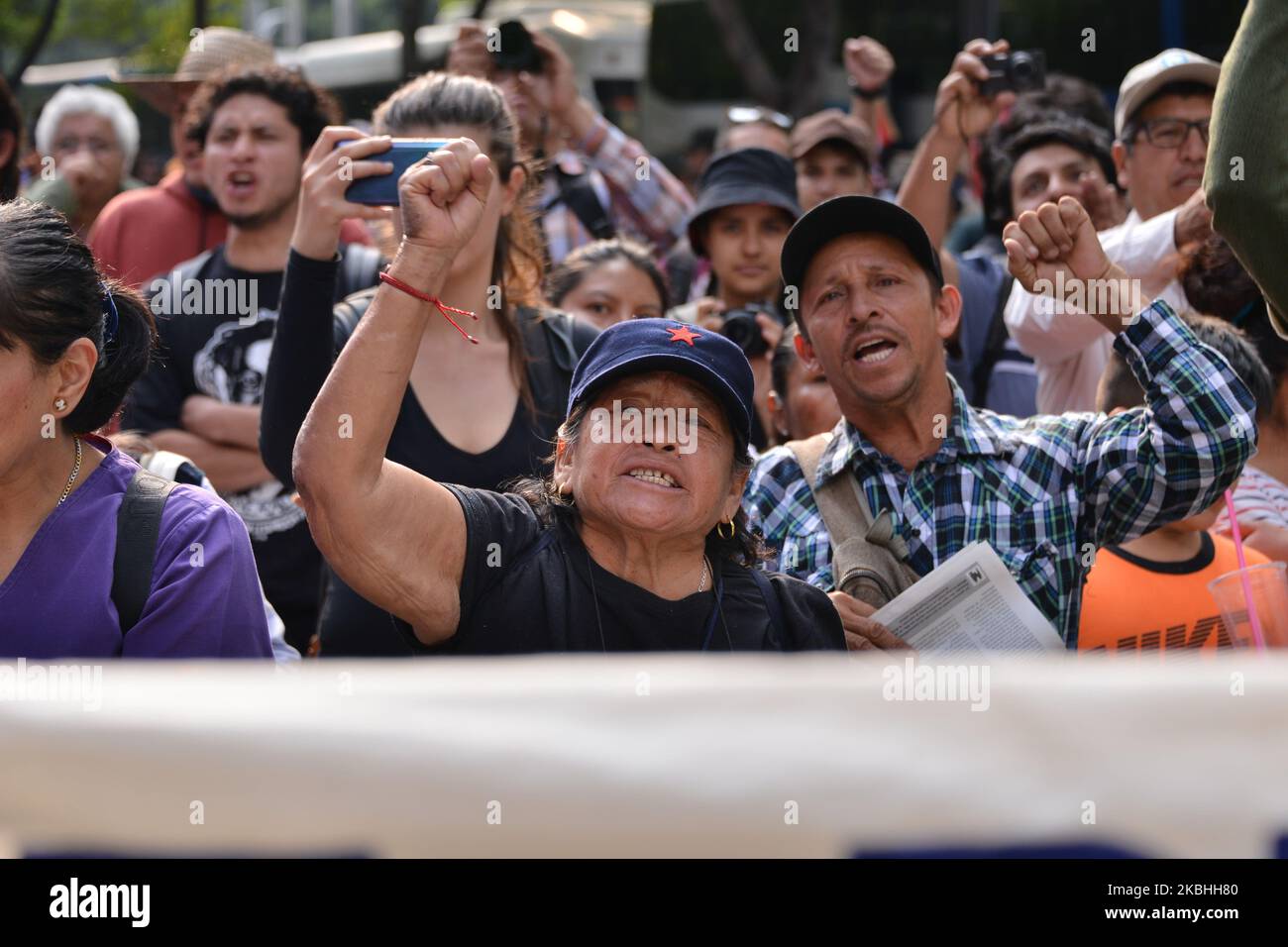 Murder of environmental activist samir flores hi-res stock photography ...