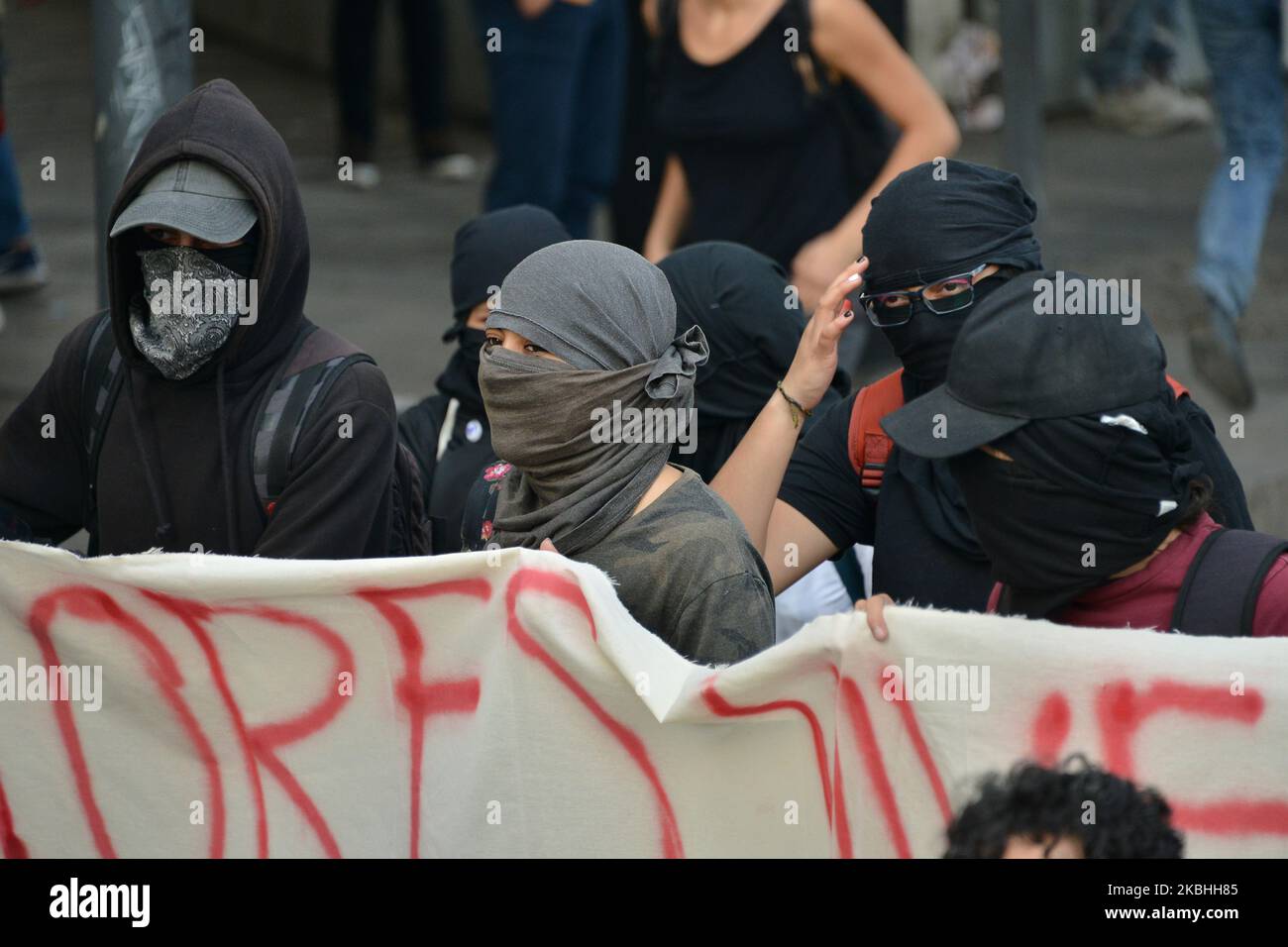 Murder of environmental activist samir flores hi-res stock photography ...
